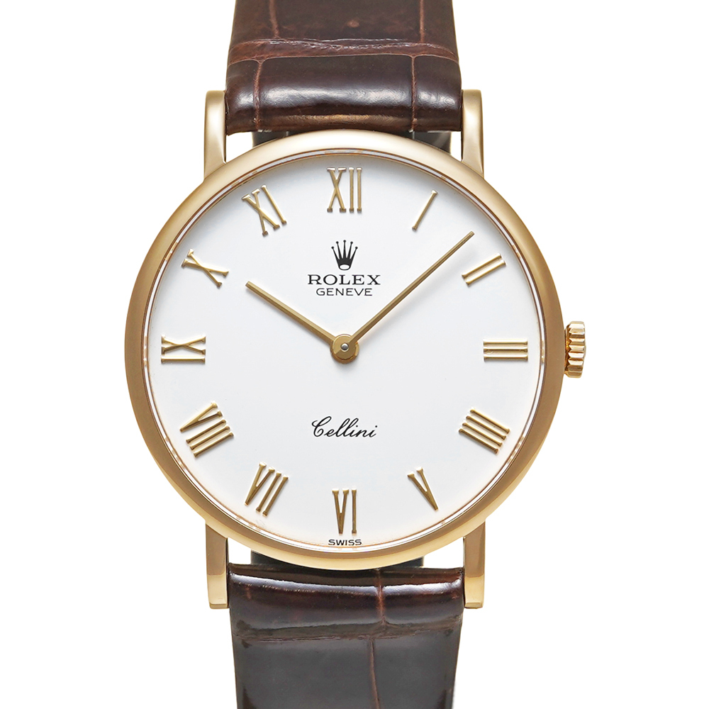 【目立った傷や汚れなし】ROLEX チェリーニ N番 Ref.5112 中古品 ホワイト メンズ 腕時計の落札情報詳細 - Yahoo ...