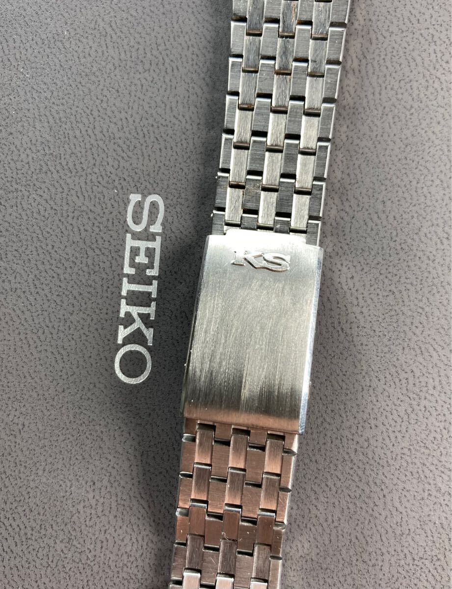 【目立った傷や汚れなし】KS キングセイコー ブレス ベルト 純正品 20mm用 XAB 221 King SEIKO GENUINE Watch bracelet SS bの落札情報詳細 ...