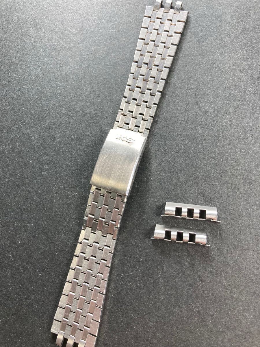 【目立った傷や汚れなし】KS キングセイコー ブレス ベルト 純正品 20mm用 XAB 221 King SEIKO GENUINE Watch bracelet SS bの落札情報詳細 ...