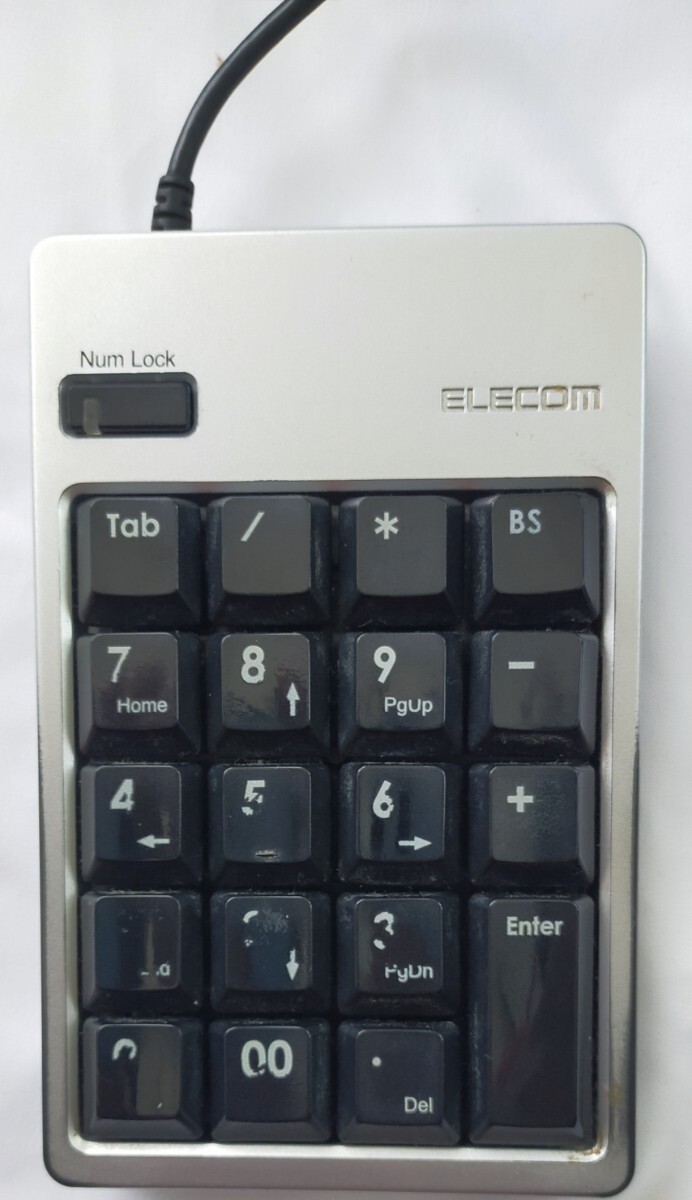 【やや傷や汚れあり】エレコム ELECOM TK-UF2BHSV テンキーの落札情報詳細 - Yahoo!オークション落札価格検索 オークフリー
