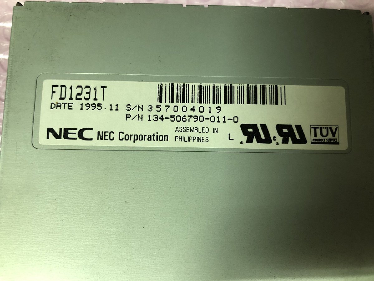 【やや傷や汚れあり】【送60サイズ】未チェックジャンク扱い NEC FD1231T PC-98など用FDDの落札情報詳細 - Yahoo!オークション落札価格検索 オークフリー