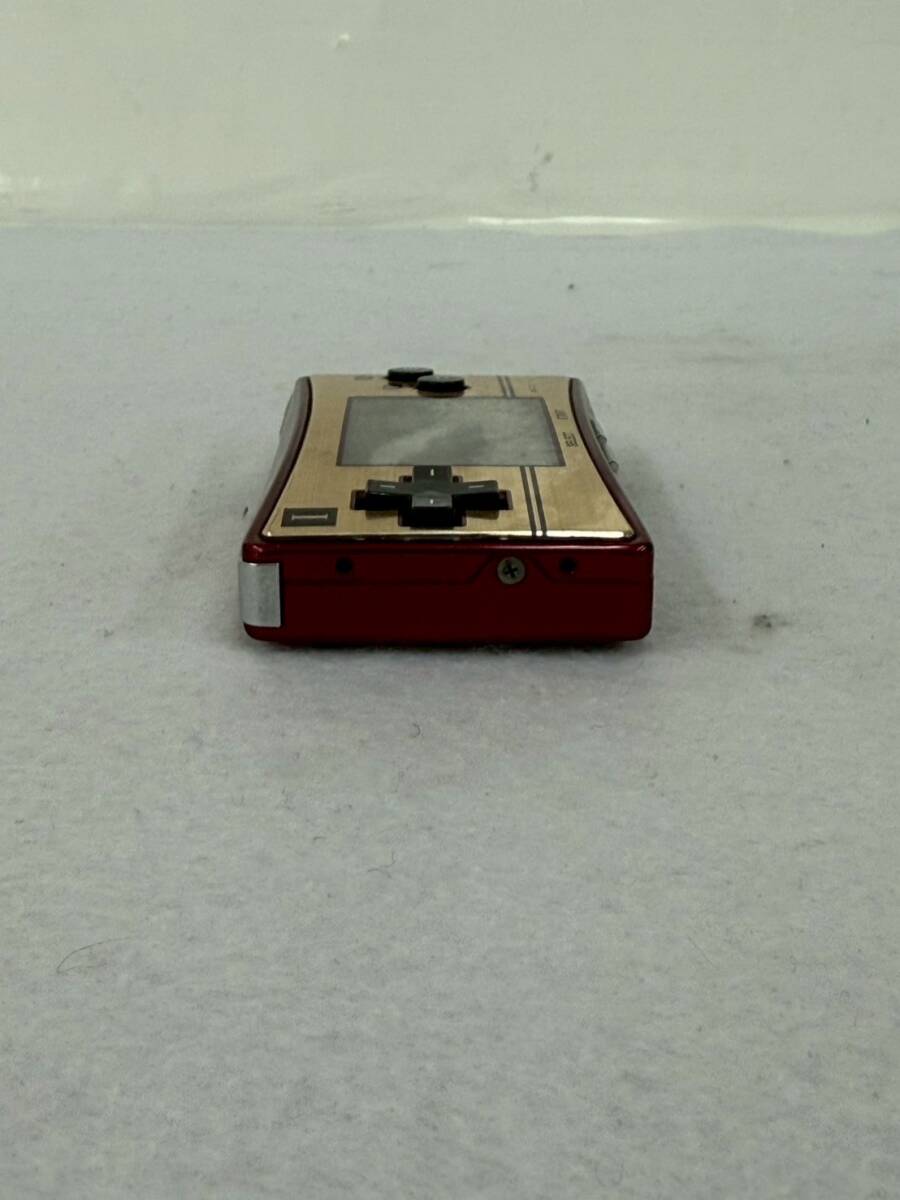 【傷や汚れあり】G517-O55-1014 Nintendo ニンテンドー GAME BOY micro ゲームボーイミクロ OXY-001 ハッピーマリオ20th ファミコンVer 本体 ...