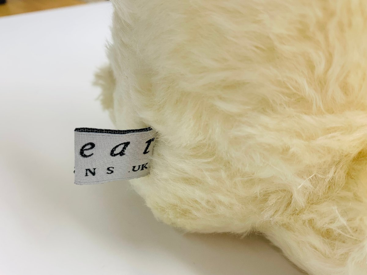 【目立った傷や汚れなし】【保管品】Bo Bear Designs ボーベア POLO テディベア cube キューブ 約30cm 重さ約1500g 18体限定 Teddybar 2002年の ...