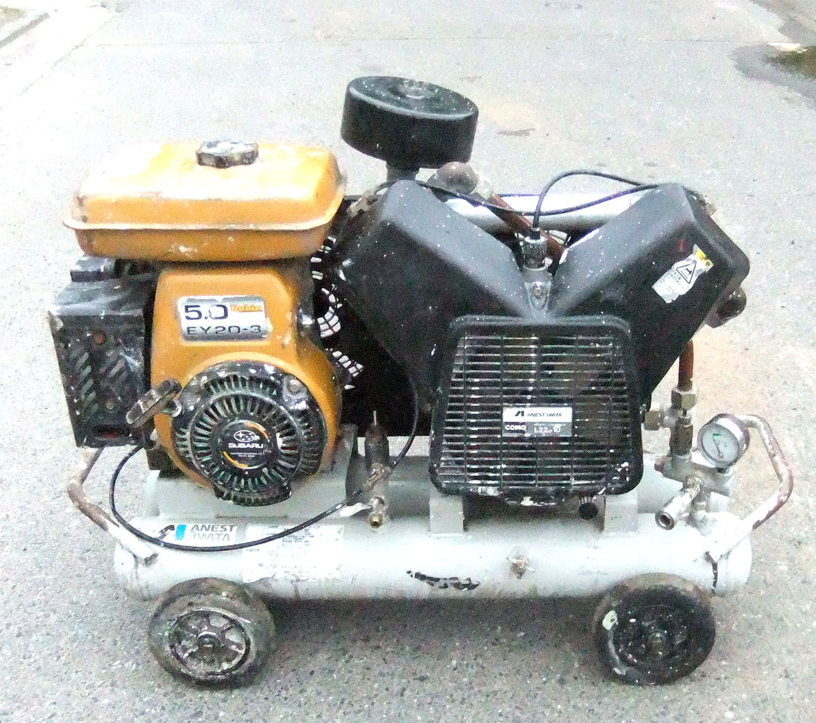 【やや傷や汚れあり】おすすめ商品 ANEST IWATA アネスト岩田 COMG L22-10 エンジンコンプレッ【 動作 確認済】中古品の落札情報詳細 - Yahoo!オークション落札価格 ...