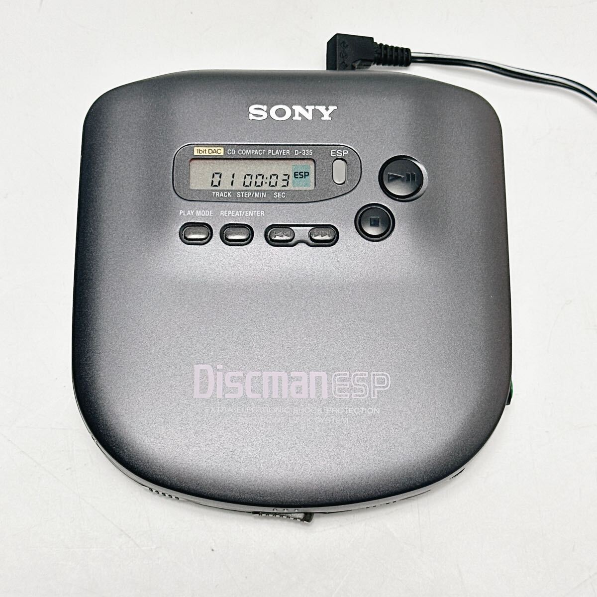 【やや傷や汚れあり】SONY D-335 WALKMAN DISCMAN ディスクマン ポータブルCDプレーヤー ESPの落札情報詳細 ...