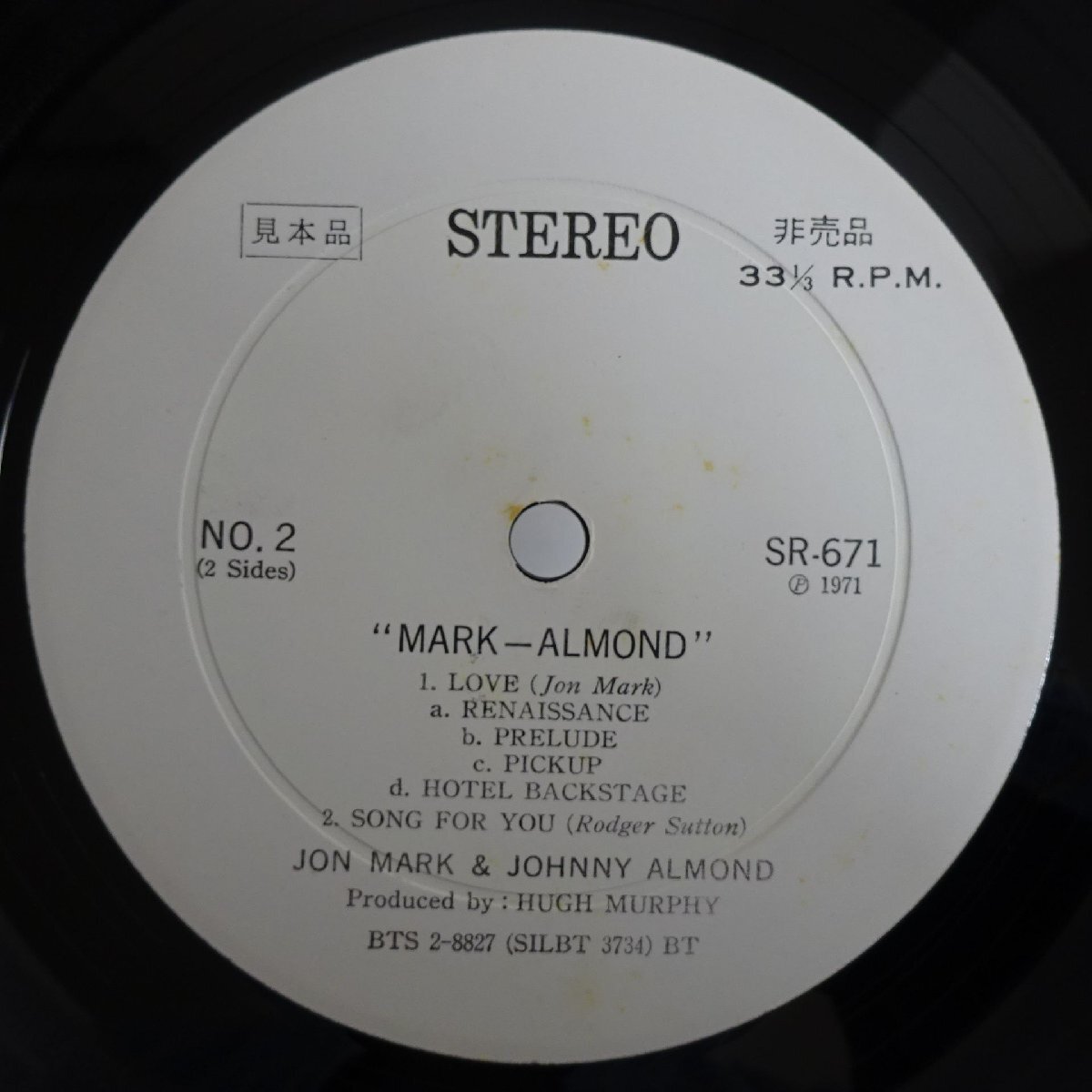 【やや傷や汚れあり】14049476;【美盤/帯付/プロモ/白ラベル/特殊ジャケ】Mark-Almond / S.T. マークとアーモンドの世界の落札情報詳細 - Yahoo!オークション落札 ...