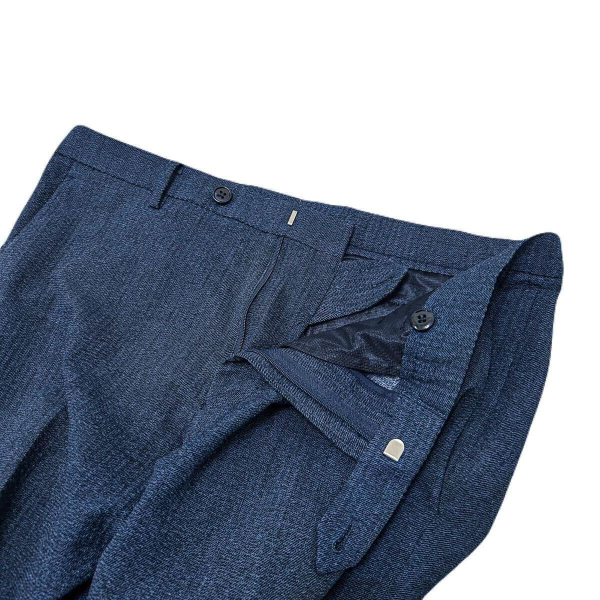 【未使用に近い】MEN'S NON-NO掲載 THE SUIT COMPANY【新素材エアーテック仕様】クールマックス シアサッカー ...