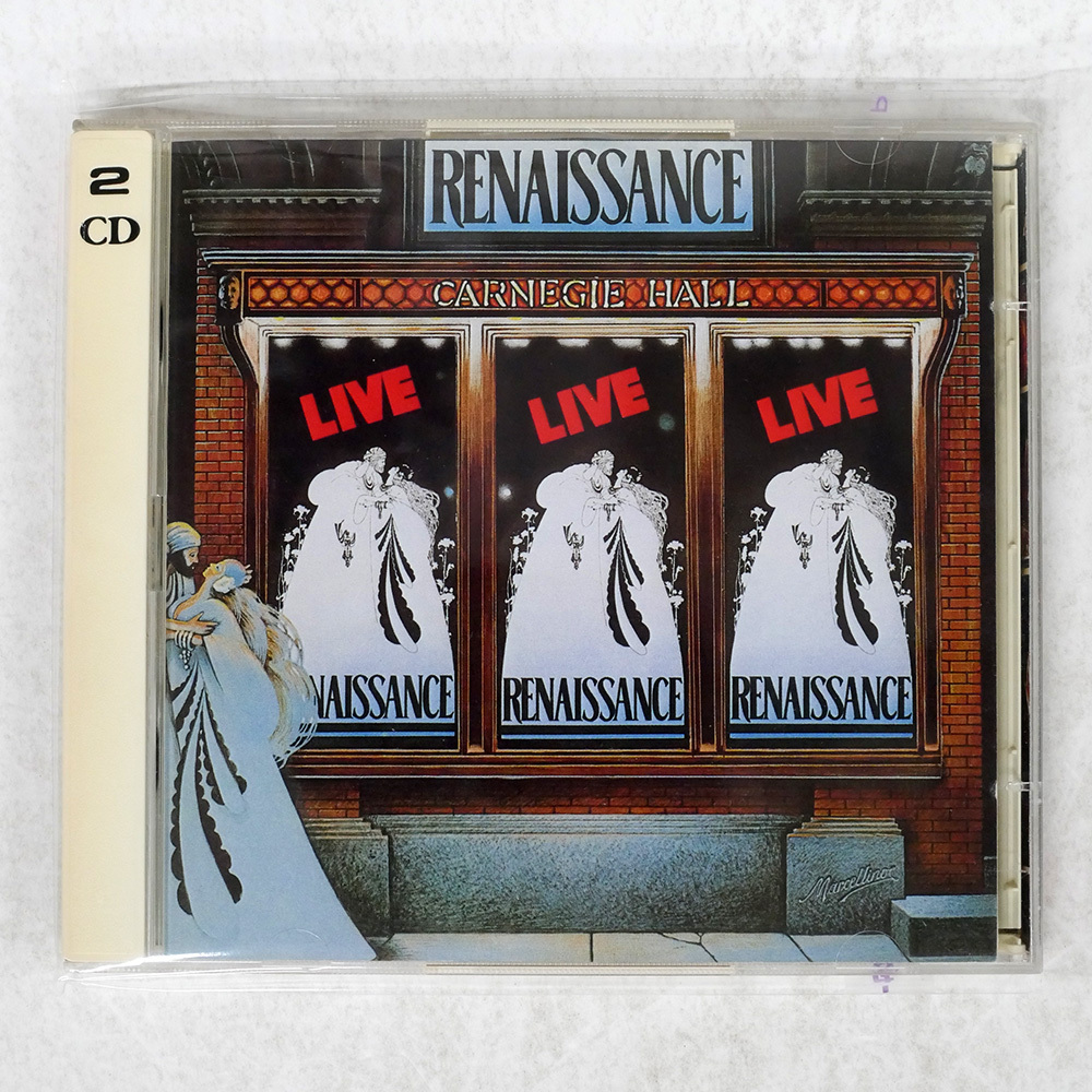 【やや傷や汚れあり】輸入盤 RENAISSANCE/LIVE AT CARNEGIE HALL/REPERTOIRE RECORDS REP ...