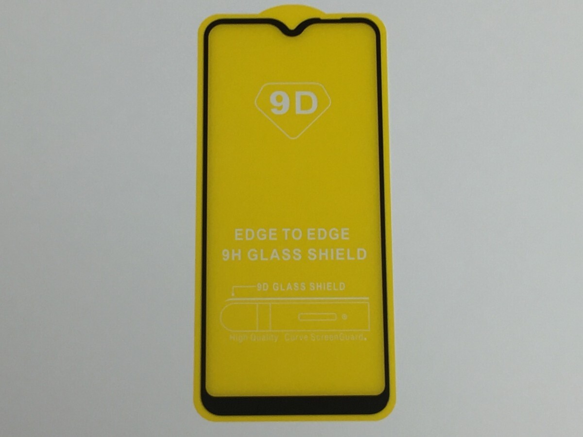 【未使用】Galaxy A22 5G SC-56B A21 SC-42A SCV49 A20 SC-02M SCV46 A20e 5.8インチ 9H 0.26mm 枠黒色 強化ガラス 液晶保護 ...