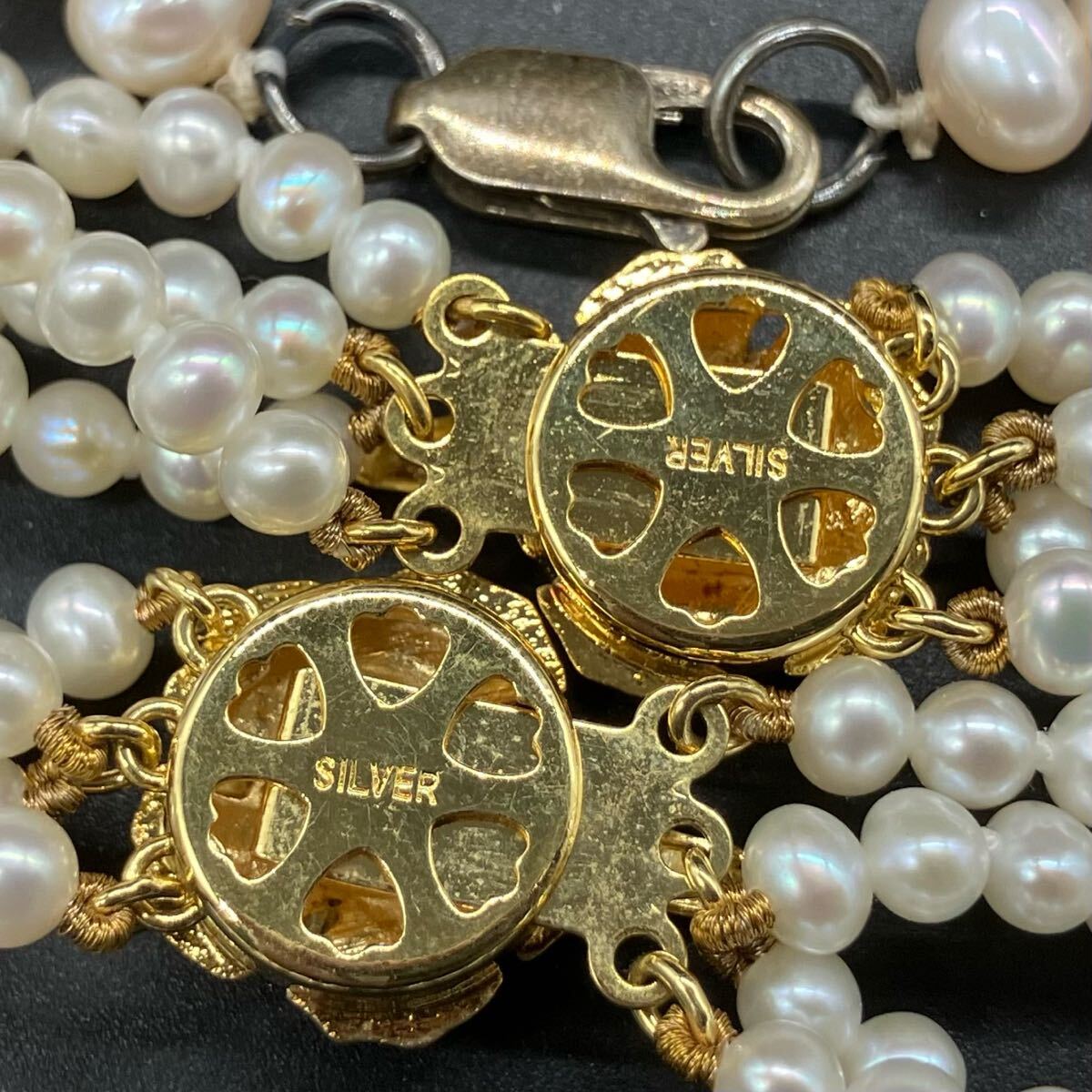 【やや傷や汚れあり】テリ良し!![本真珠ネックレス6点おまとめ]j 約325.8g アクセサリー 淡水 パール ロング ベビー ピンク 飾り珠 4連 8連 silver B408の落札情報詳細 ...