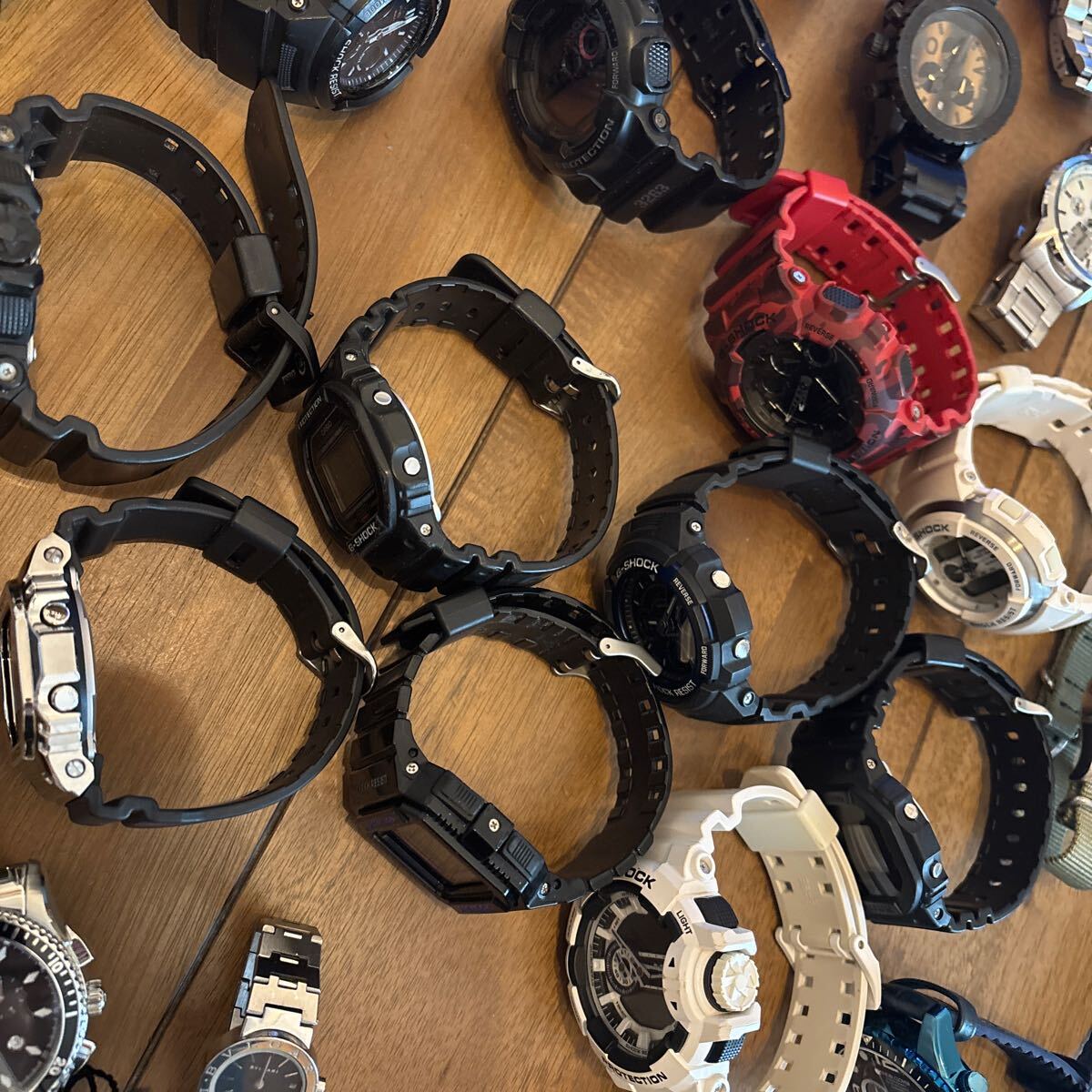 【やや傷や汚れあり】腕時計 まとめ売り ジャンク ジャンク時計 SEIKO CASIO G-SHOCK CITIZEN NIXON sazare HAMILTON OMEAGA CHANEL ...