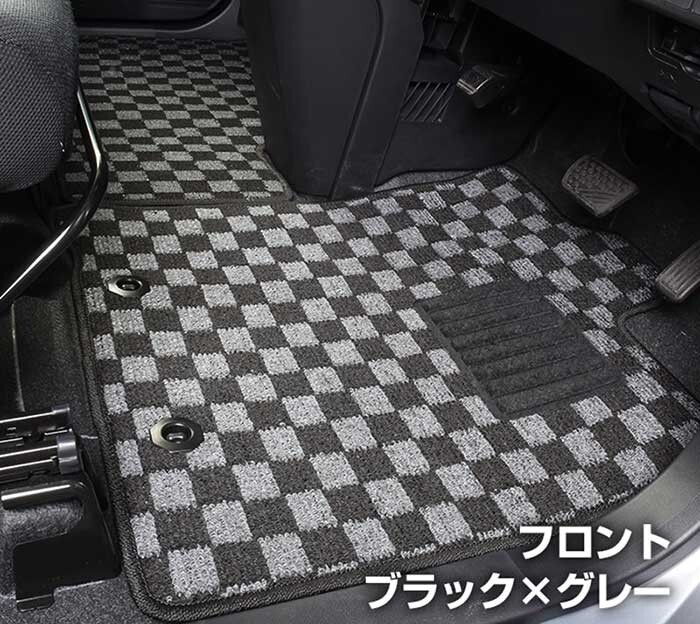 【未使用】タンク ルーミー フロアマット ダイハツ トール スバル ジャスティ M900 M910 フロアマット4枚セット グレーチェックの落札情報詳細 - Yahoo!オークション落札価格 ...