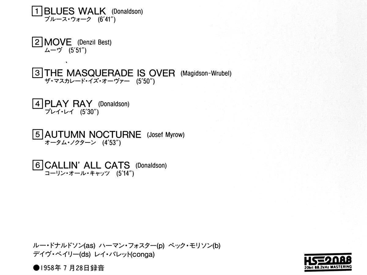 【全体的に状態が悪い】ルー・ドナルドソン／ブルース・ウォーク／東芝EMI (BLUE NOTE) TOCJ-1593／国内盤CD／LOU ...