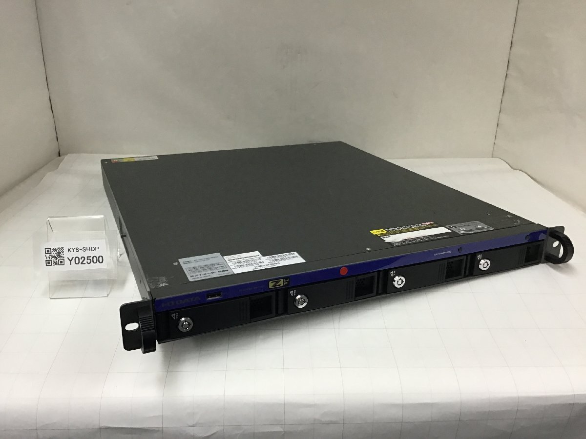 【傷や汚れあり】 【ジャンク扱い】IO DATA 1Uラックマウント法人向けNAS HDL-Z4WP16IR ※HDDなし【Y02500】の ...
