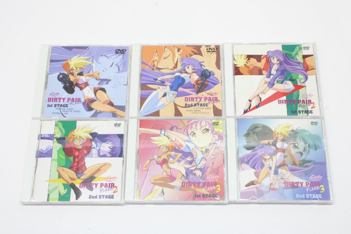 【目立った傷や汚れなし】05JY ダーティペア FLASH DVD 全6巻セット アニメ 中古の落札情報詳細 - Yahoo!オークション落札価格検索 オークフリー