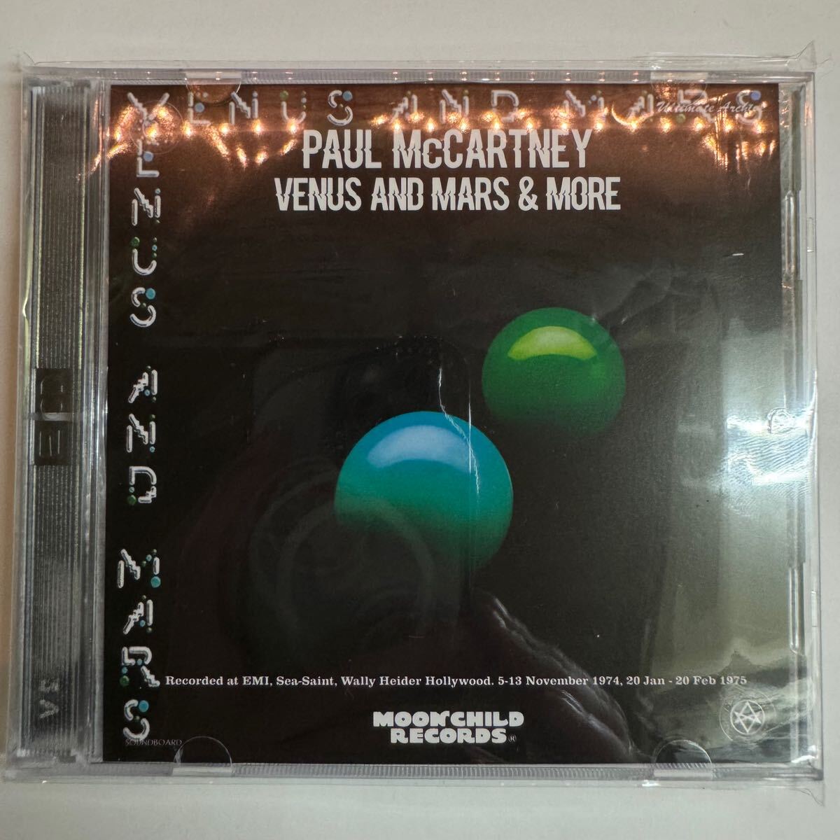 【未使用】PAUL McCARTNEY & THE WINGS / VENUS AND MARS & MORE (3CD) moonchild ...