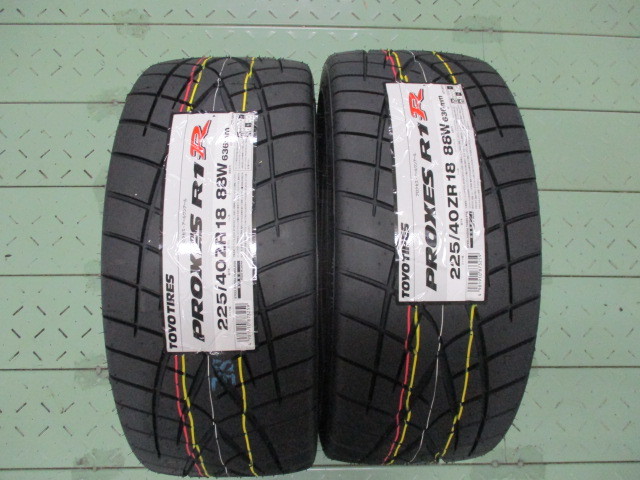 【未使用】☆【225/40R18】2本価格 夏用【2025年製】TOYO PROXES トーヨー プロクセス R1R 225/40-18 88W 2本送料税込み￥40000～の落札情報詳細 ...