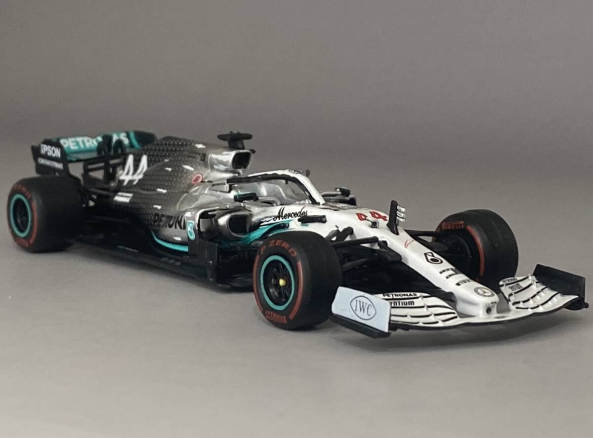 【やや傷や汚れあり】1/43 Mercedes AMG F1 W10 EQ Power+ Lewis Hamilton #44 ドイツGP ...