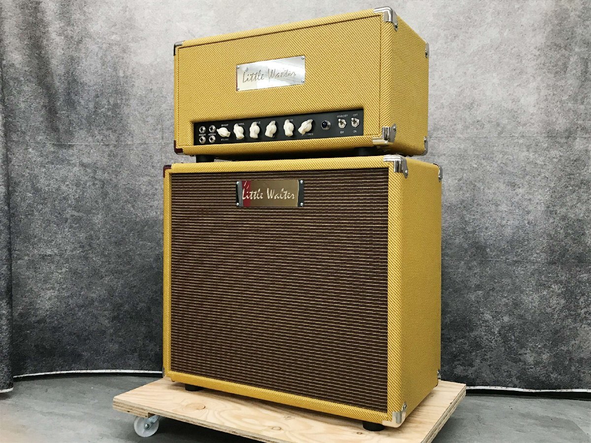 【やや傷や汚れあり】【 C 】 Y9510 Little Walter Tube Amps 59' Tweed Head Cabinet ...