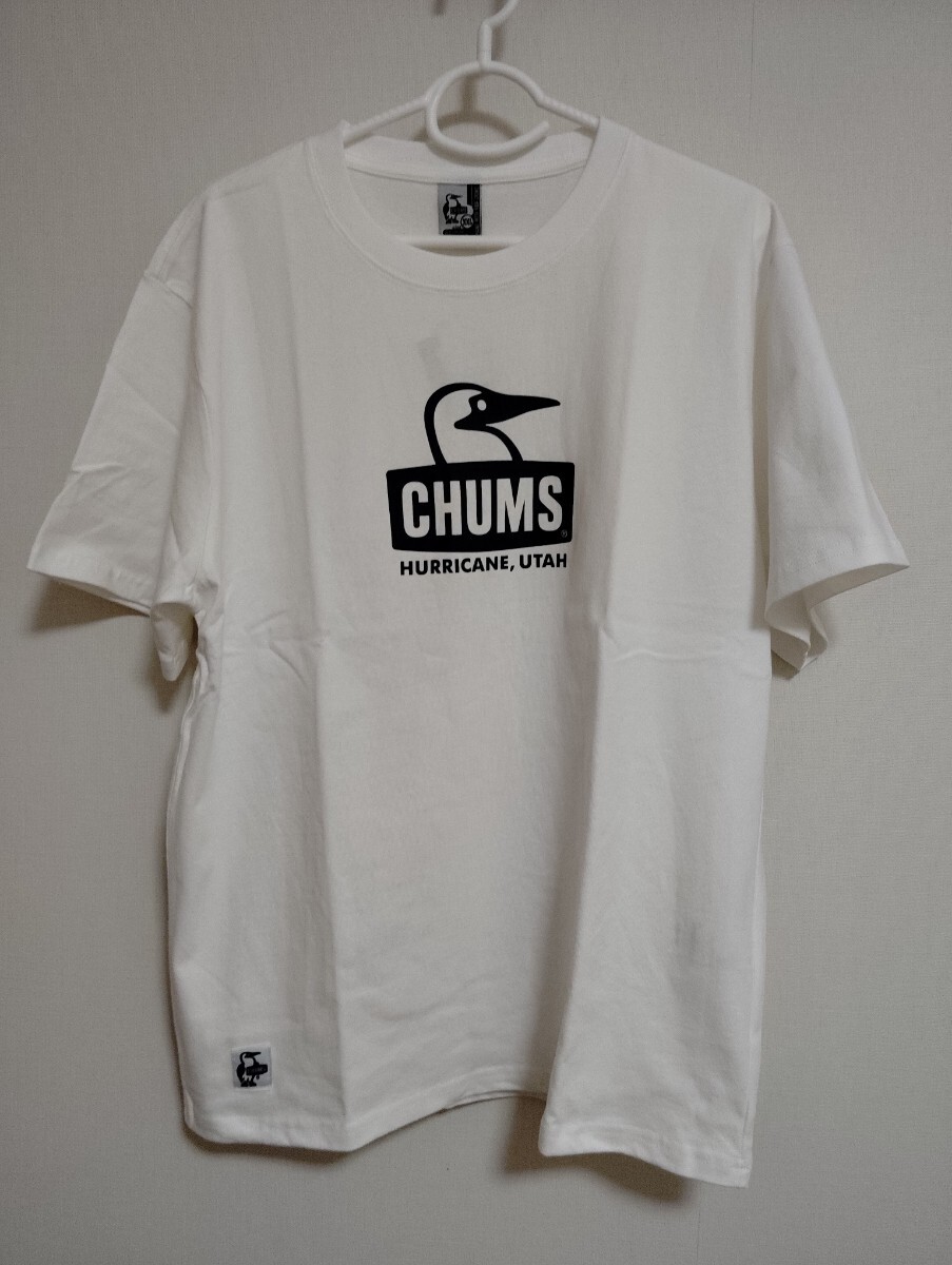 【未使用】新品チャムスCHUMS XXLサイズメンズ半袖TシャツブービーフェイスTシャツ CHUMS Booby Face T-Shirt ホワイト/ネイビー CH01-2278の落札情報詳細 ...