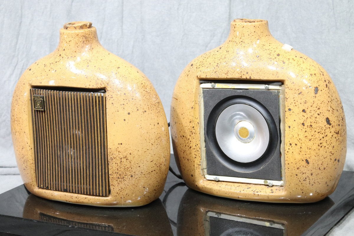 【傷や汚れあり】【D】JORDAN WATTS FLAGON CERAMIC MK III 陶器 スピーカー ペア ジョーダン ワッツ フラ ...
