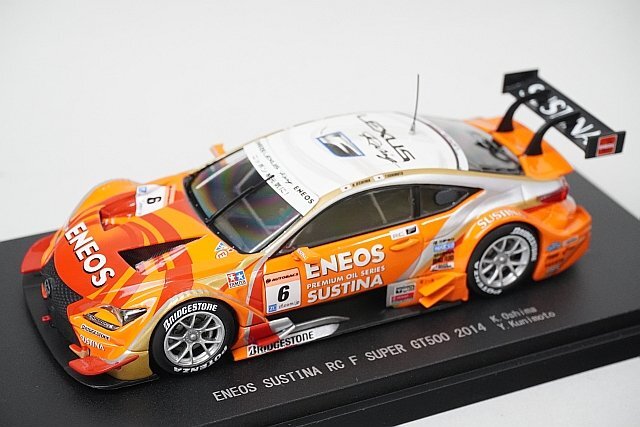 【やや傷や汚れあり】EBBRO エブロ 1/43 Lexus レクサス Eneos Sustina エネオス サスティナ RC F スーパー ...