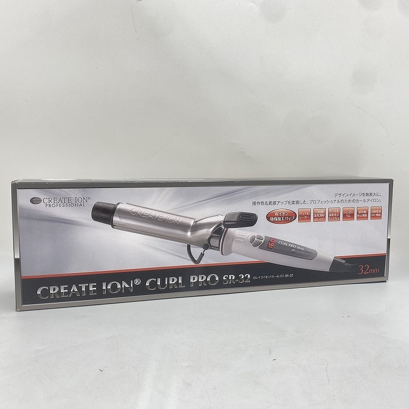 【未使用】【未使用】 クレイツ イオン CREATE ION ヘアアイロン カールプロ 32mm SR-32の落札情報詳細 - Yahoo!オークション落札価格検索 オークフリー