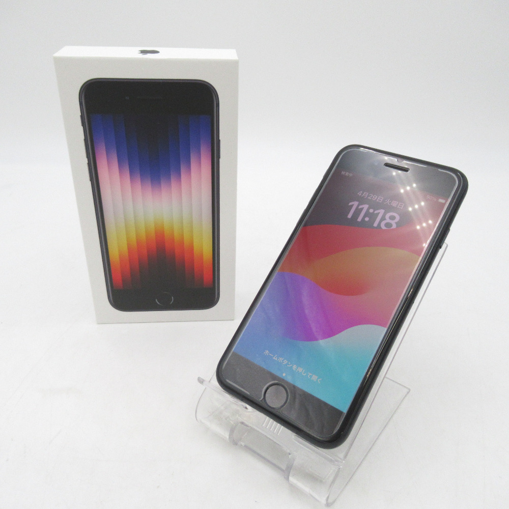 【やや傷や汚れあり】【1円出品】 SoftBank 【SIMロックなし】MMYC3J/A iPhone SE(第3世代) 64GB ミッドナイト SoftBankの落札情報詳細 - Yahoo ...