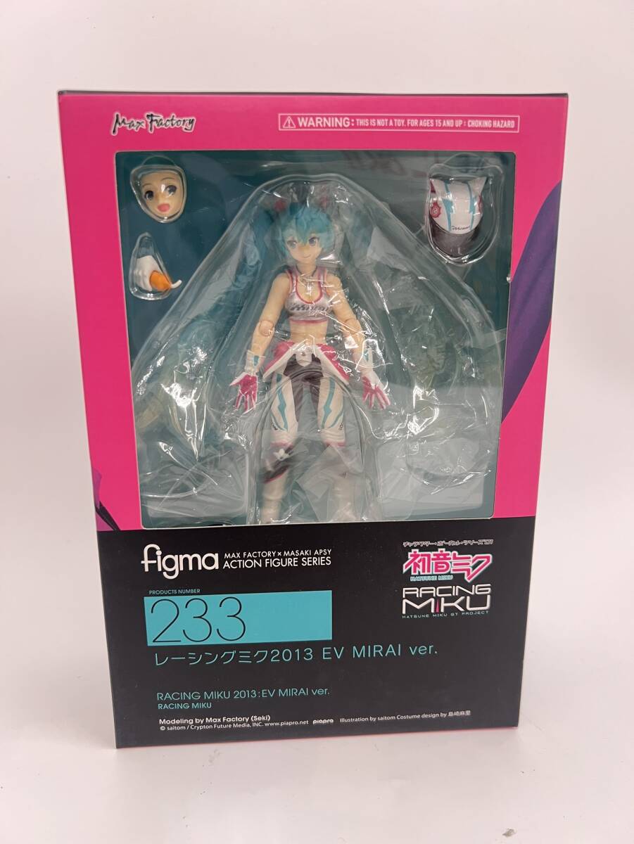 【未使用に近い】1円〜 未開封 figma 233 レーシングミク 2013 EV MIRAI ver.の落札情報詳細 - Yahoo ...