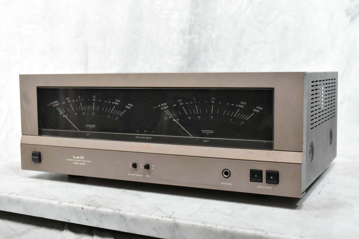 【全体的に状態が悪い】【D】HITACHI Lo-D HMA-8500 ステレオパワーアンプ 日立 3095840の落札情報詳細 ...