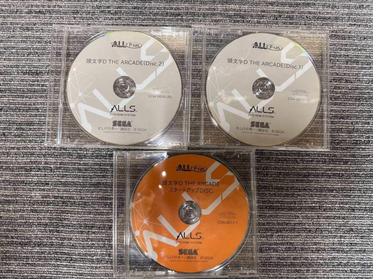 【傷や汚れあり】【セガ アーケードゲーム イニシャルD The Arcade DVD ROM】 SEGA Arcade Game ...