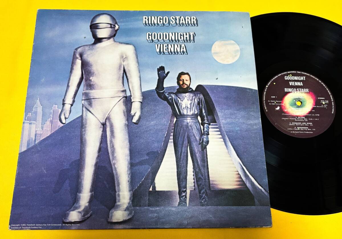 【目立った傷や汚れなし】 UK ORG RINGO STARR / GOODNIGHT VIENNA JOHN LENNON参加！の落札情報 ...