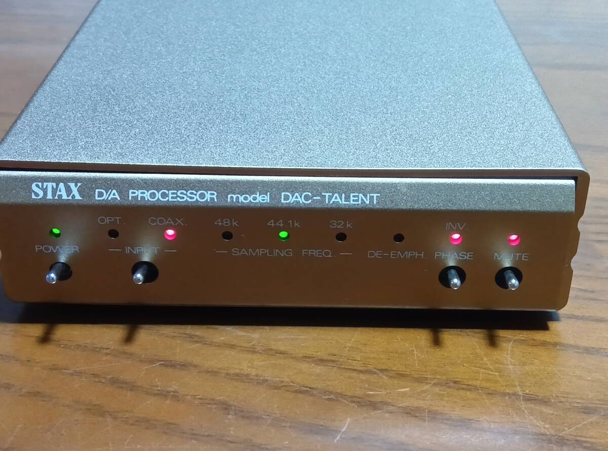 【やや傷や汚れあり】STAX DACーTALENT 動作確認の落札情報詳細 - Yahoo!オークション落札価格検索 オークフリー