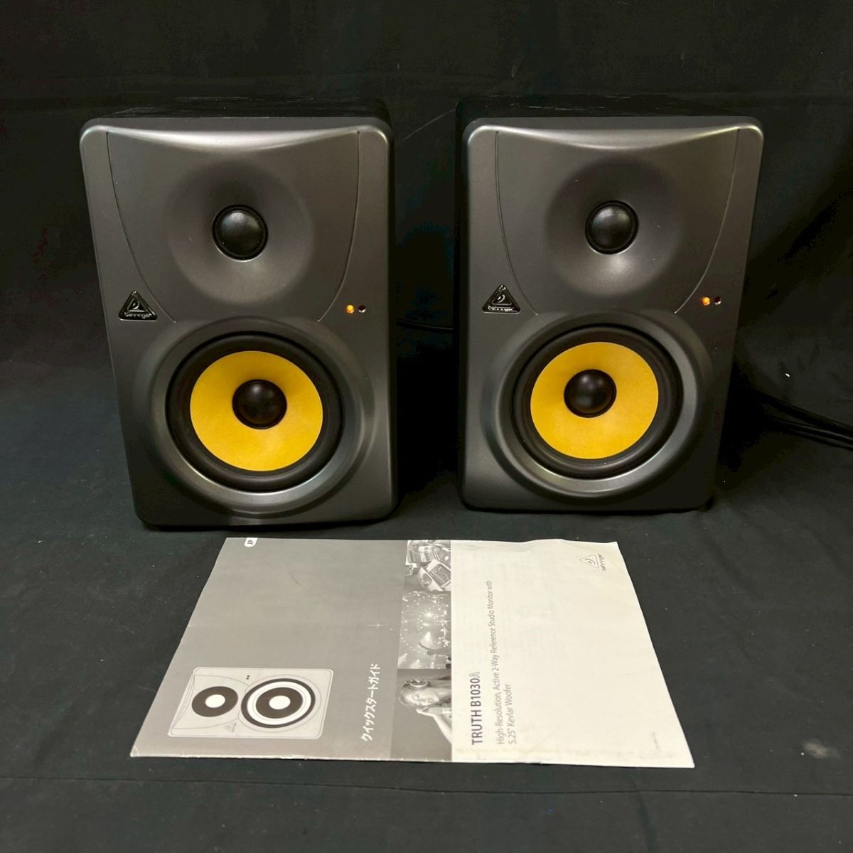 【やや傷や汚れあり】DHe542D12 BEHRINGER ベリンガー TRUTH B1030A モニター スピーカーの落札情報詳細 - Yahoo!オークション落札価格検索 オークフリー