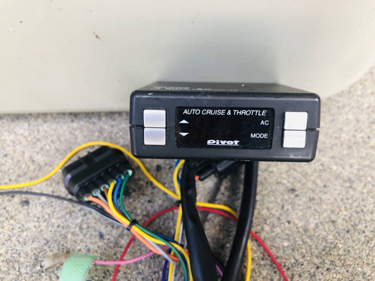【目立った傷や汚れなし】pivot 3-drive・AC オートクルーズ&スロットルコントローラー ハーネス『TH-4A』付の落札情報詳細 ...