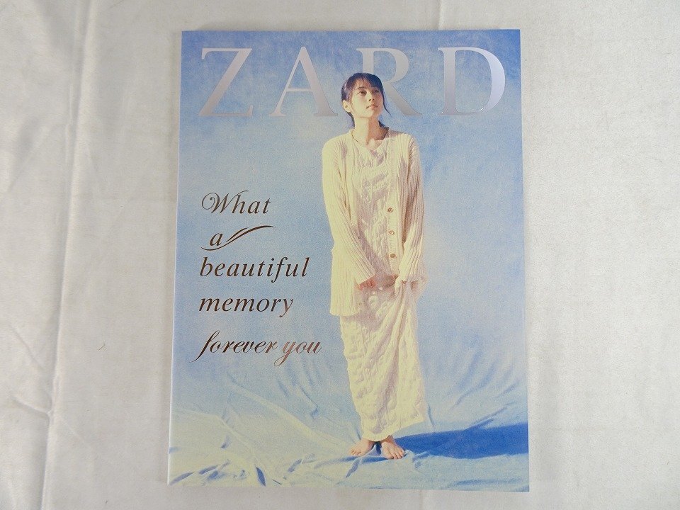 【目立った傷や汚れなし】【美品】ZARD What a beautiful memory forever you ライブ パンフレット 写真集 坂井泉水東Nwu_ 028の落札情報詳細 ...