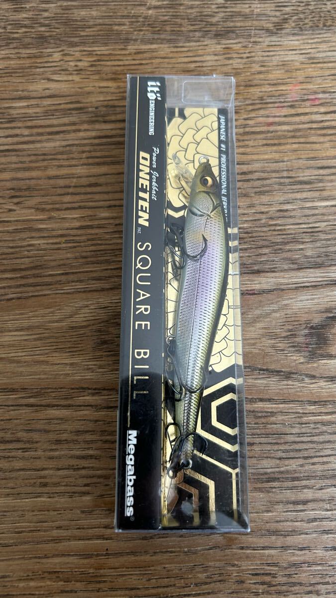 【未使用】和銀セツキ鮎 ワンテンスクエアビル Megabass VISION ONETEN SQUARE BILL メガバス ビジョン ワン ...