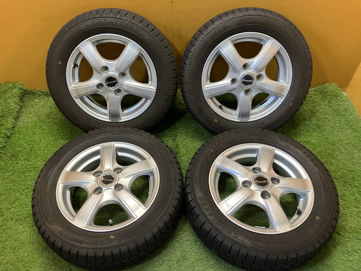 【未使用】エクシーダー E08 ホイール4本セット 16x6.0J 5H 100 +40 グロスガンメタ(GGM) / 16インチ ホット ...