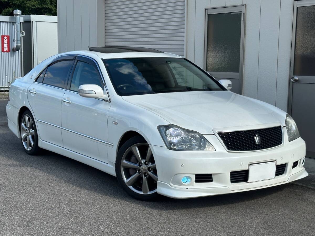 【走行距離 142928 km】jzs171 クラウン アスリート V ターボ 後期 1JZ-GTE AT サンルーフ ドリフト ドリ車 ...