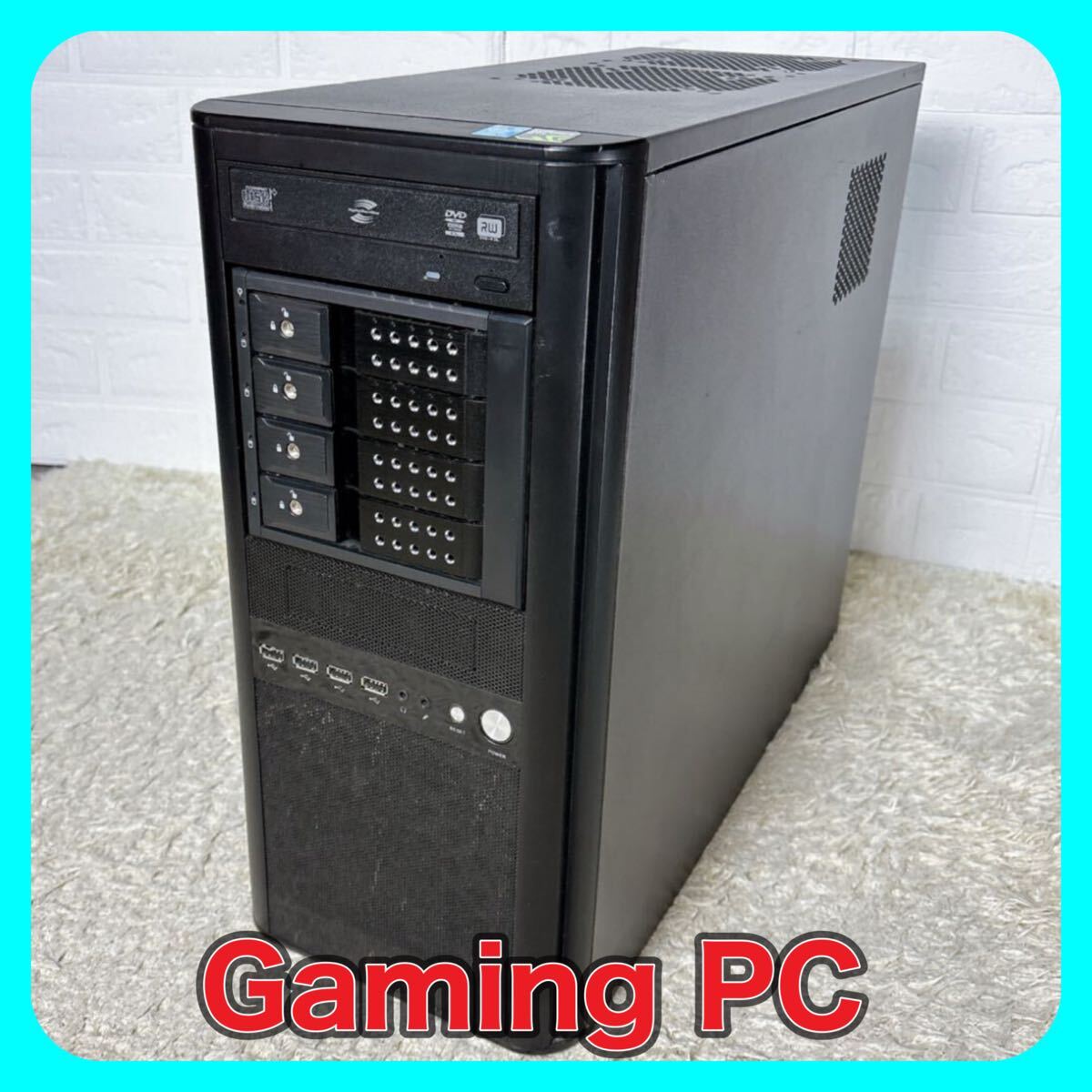 【傷や汚れあり】★ ゲーミングPC/ゲーミングパソコン/ASRock Z87/Pro i7-4470/16GB/i7/PALiT ...
