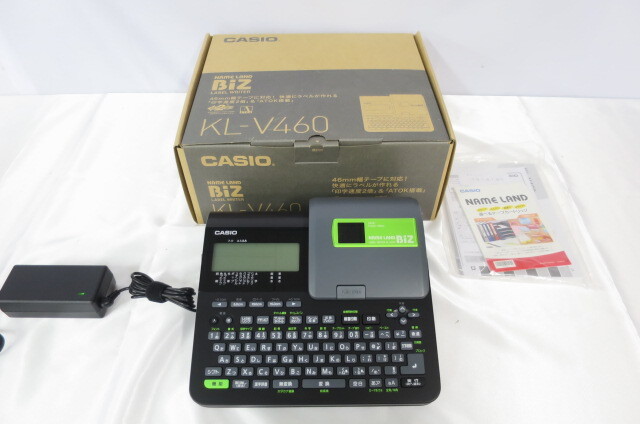 【未使用】CASIOネームランド KL-V460 未使用品 ラベルプリンターパソコン接続 最上位機種 の落札情報詳細 - Yahoo ...
