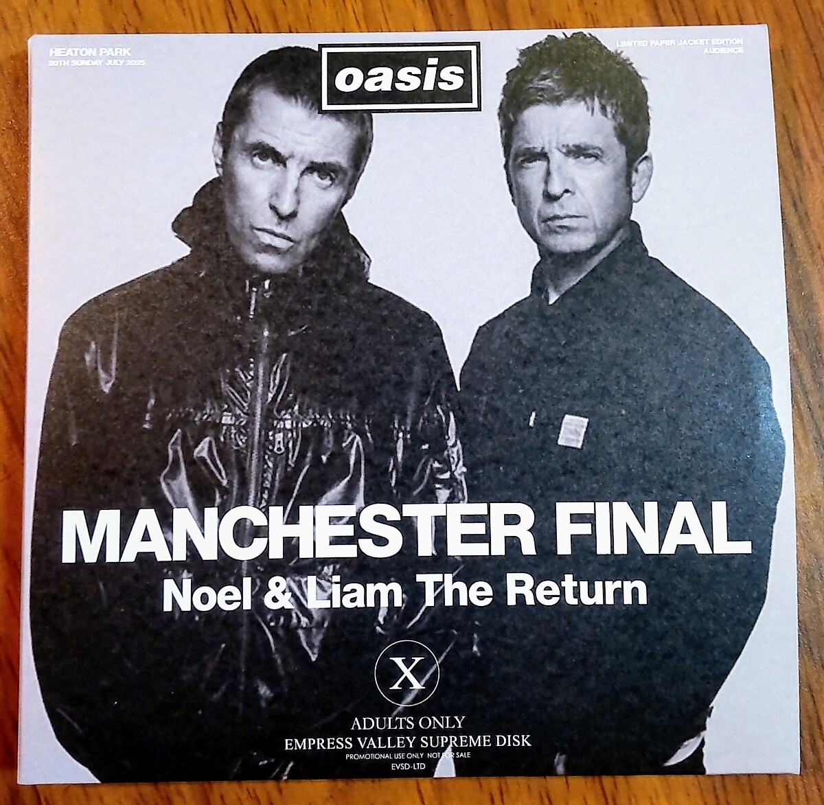 【未使用】OASIS STAND BY MANCHESTER オアシス 2025 ②CD NOEL GALLAGHER ノエル・ギャラガー ...