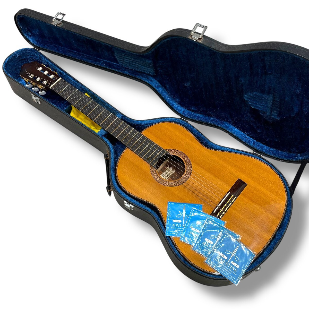 【やや傷や汚れあり】【え沖】Anno 1995 Yukinobu Chai fece in Tokyo No.10 クラシックギター 茶位幸信 弦楽器 ハードケース付き MH015MGG19の ...