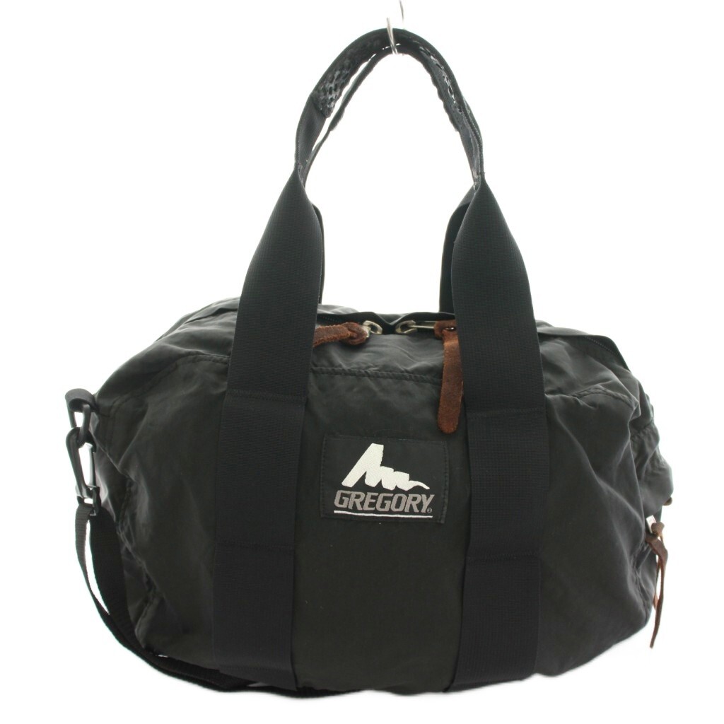 【目立った傷や汚れなし】グレゴリー GREGORY 2way ダッフルボストンバッグ ハンドバッグ ショルダーバッグ ナイロン XS 黒 ブラック /HN メンズ レディースの落札情報詳細 ...