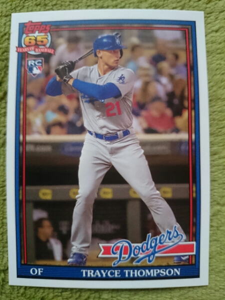 ★RC ルーキー TRAYCE THOMPSON TOPPS ARCHIVES 2016 MLB ROOKIE CARD カード トレイス ...