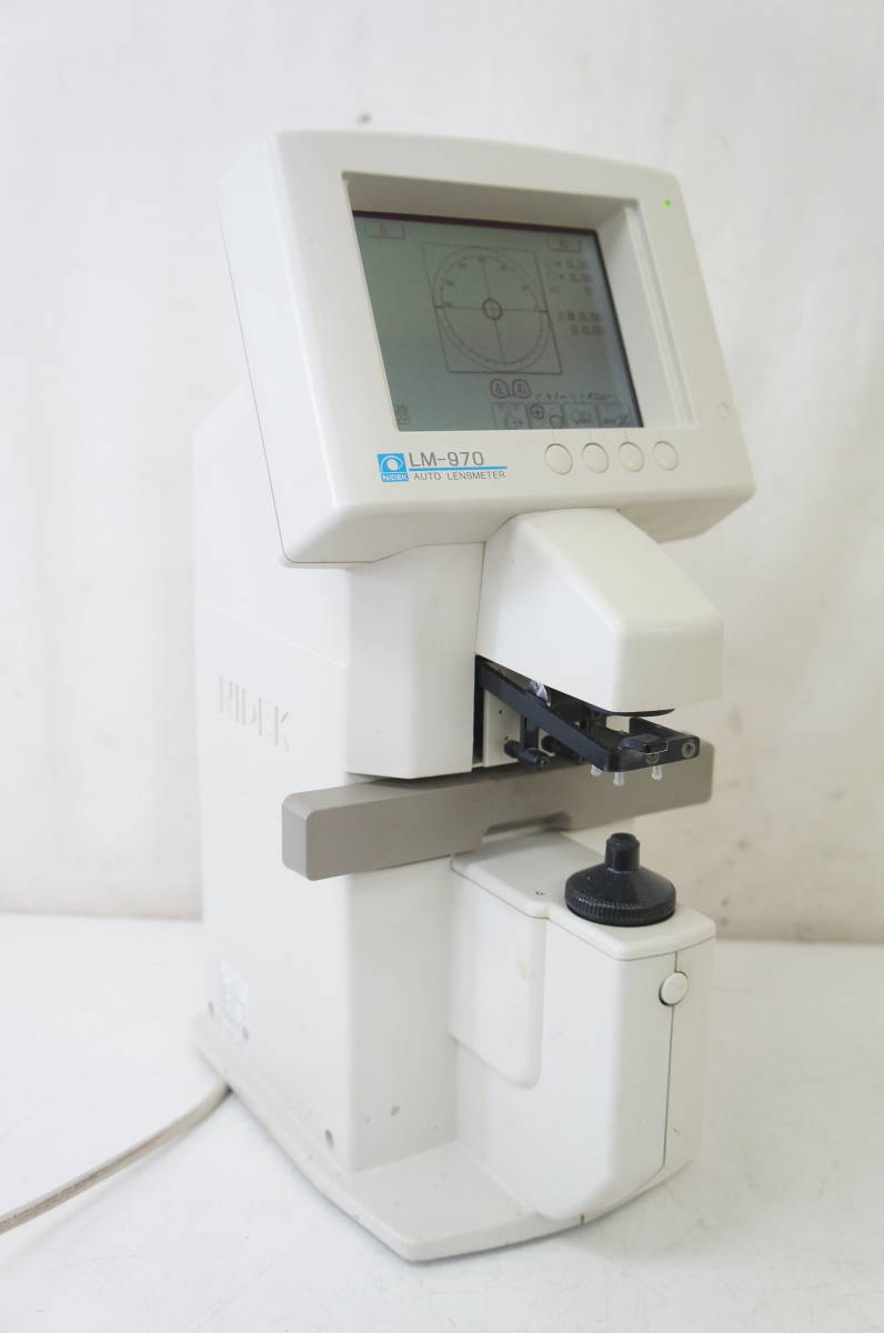 【中古】NIDEK オートレンズメーター LM-990中古品 眼科 の落札情報詳細| ヤフオク落札価格情報 オークフリー