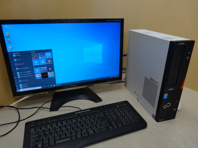 ★FUJITSU ESPRIMO FMVD12010 D583/K i5-4590 3.30GHz HDD/500GB Win10★① の落札 ...