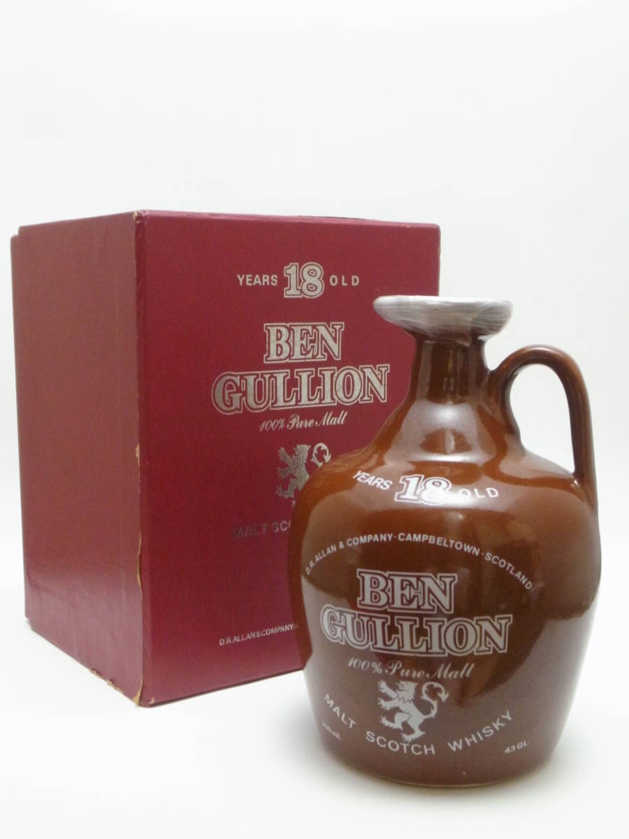 【新品】ベングリオン(スプリングバンク) 18年 従価特級 BEN GULLION 18Years SPRINGBANKの落札情報詳細 ...