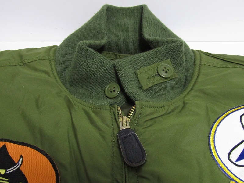 E09-9181[RKD]【古着】中田商店 フライトジャケット 1971レプリカ 40R SESSLER WEP JACKET (TYPE G ...