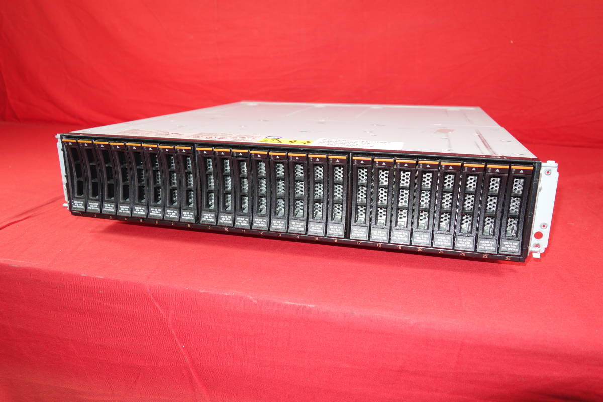 IBM Storwize V3700 Storage (2072-24C) (2072-S2C) デュアル・コントロール・エンクロージャー ...